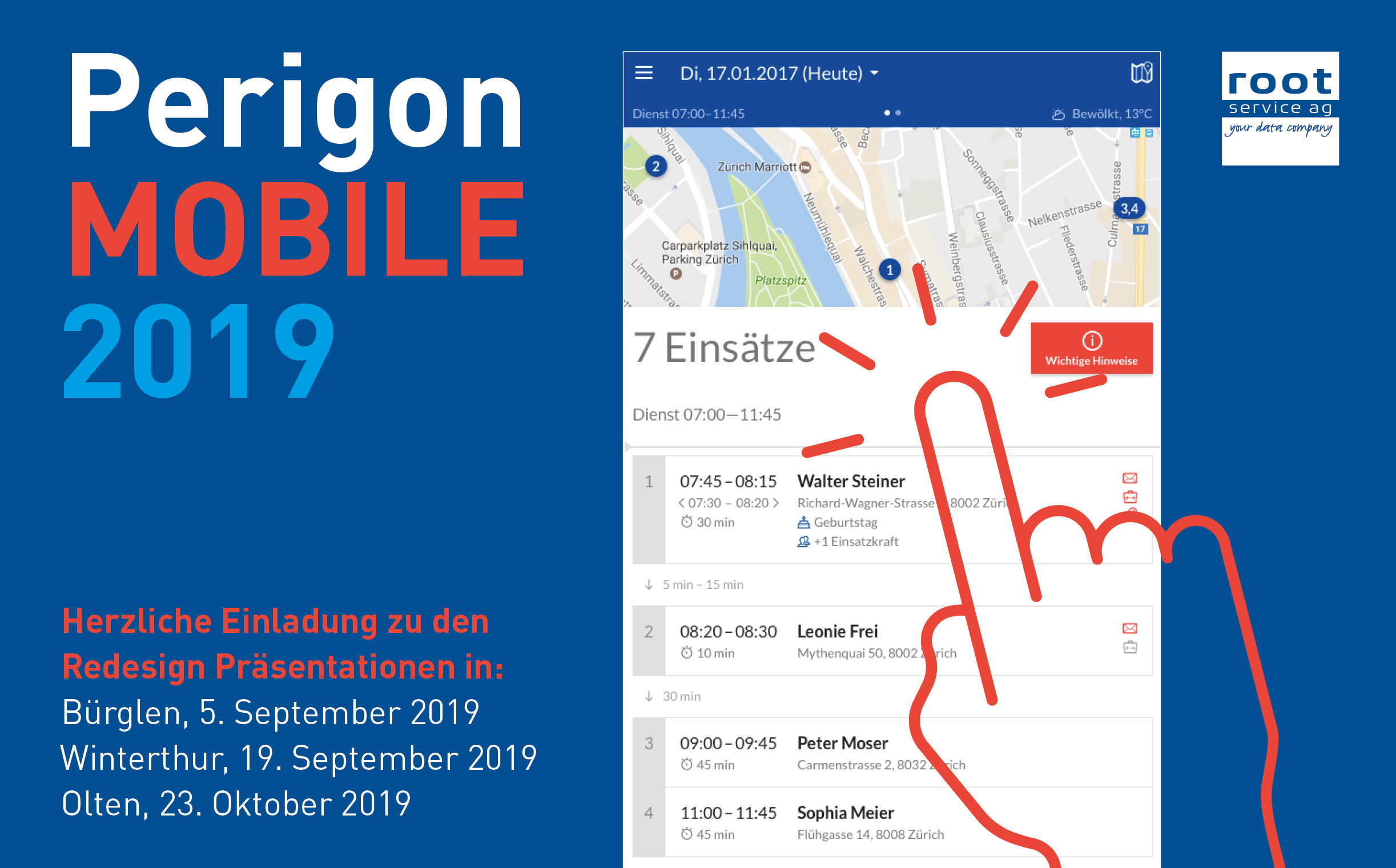 19.03.2019 - Anlässe «Perigon Mobile» 2019